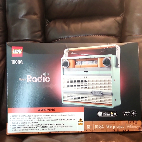 Lego | Toys | Lego Icons Retro Radio Sound Brick Nwt In Box Brand New ...
